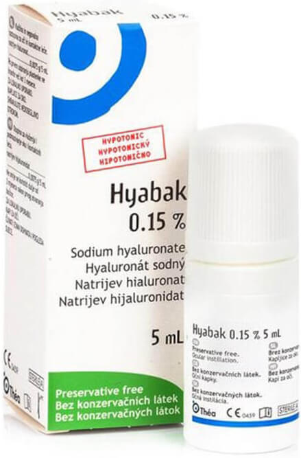 Hyabak Eye Drops - Precisely Contacts